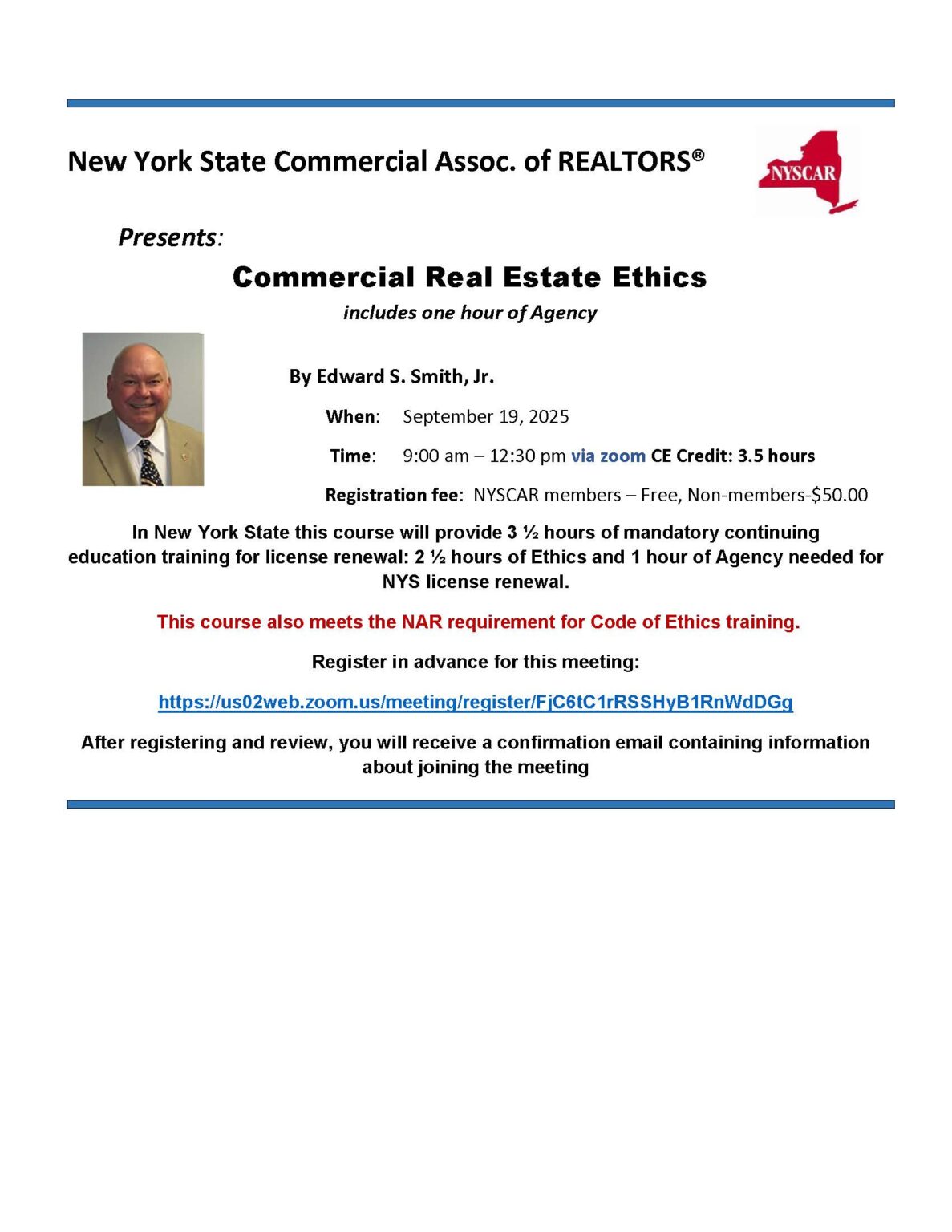 Commercial Real Estate Ethics - NYSCAR
